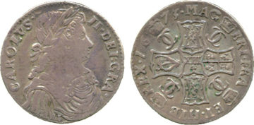 Scotland, Charles II, Merk, 1672 | Baldwin's