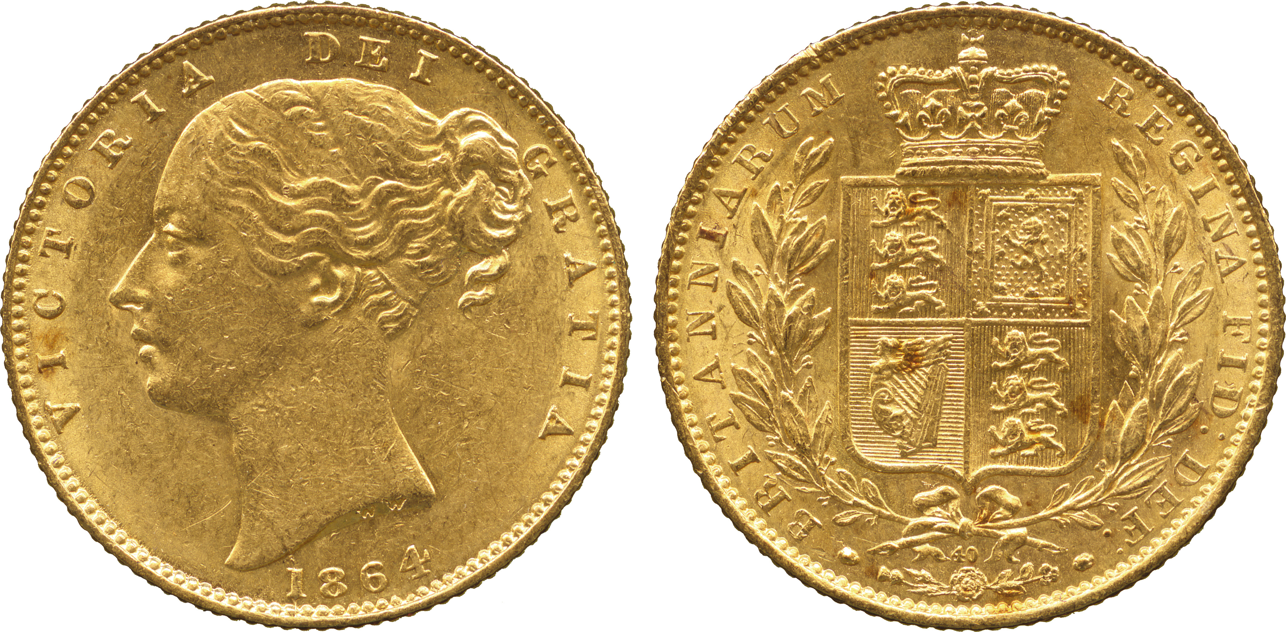 Victoria, Sovereign, 1864 | Baldwin's