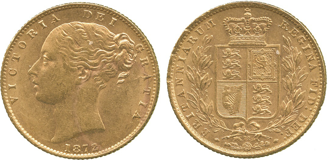 Victoria, Sovereign, 1872 | Baldwin's