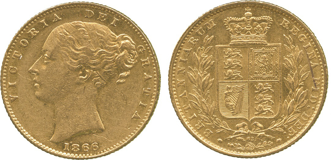 Victoria, Sovereign, 1866 | Baldwin's