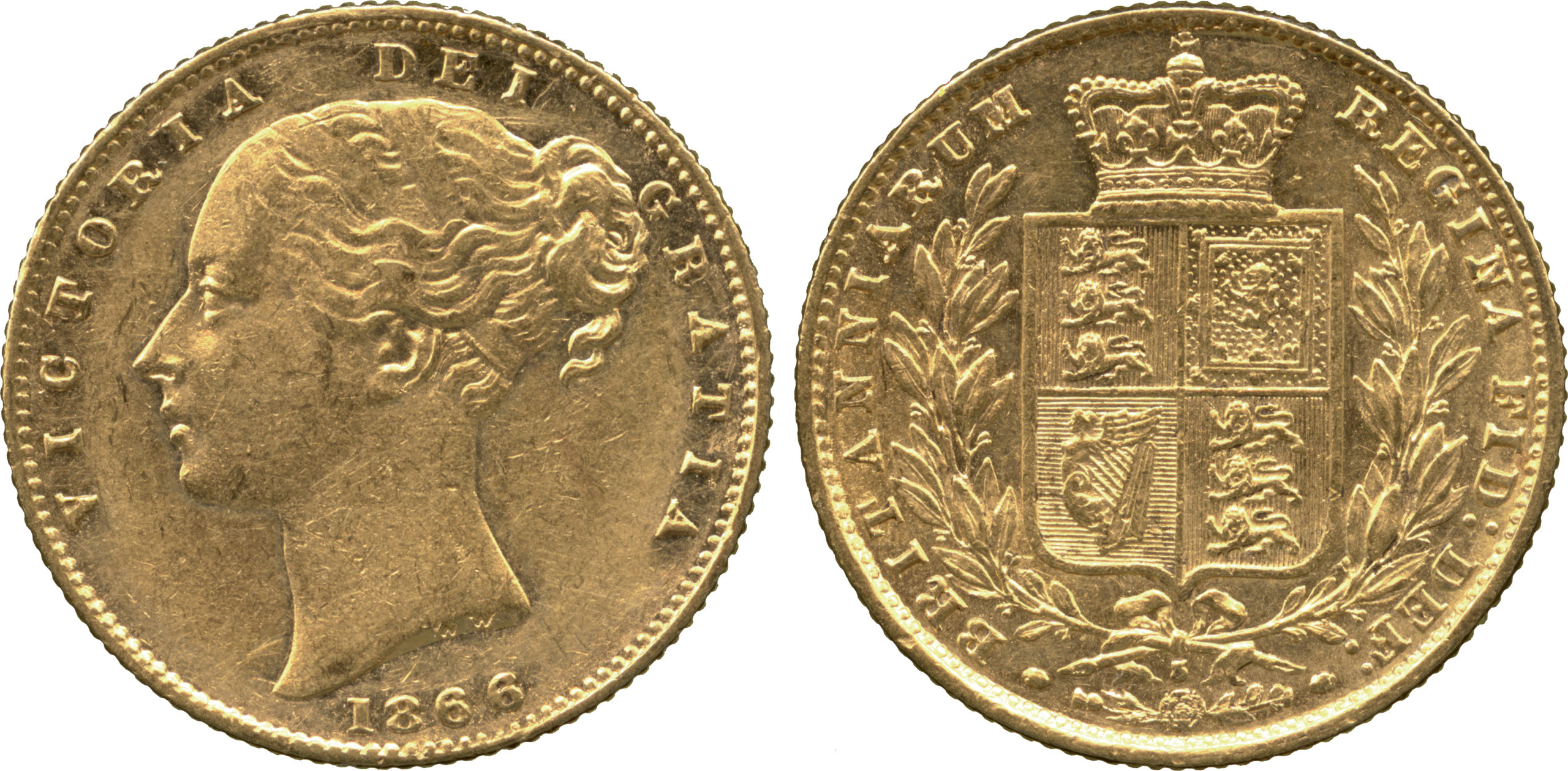 1866 Sovereign die 3 Bentley 485 | Baldwin's