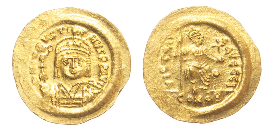 Justin II, Gold Solidus | Baldwin's