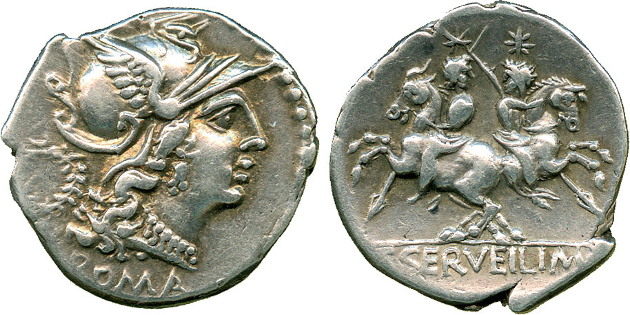 C. Servilius, Silver Denarius | Baldwin's