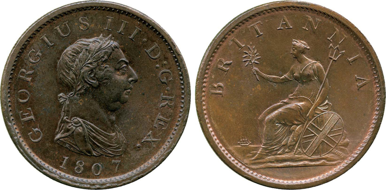 George III, Penny, 1807 | Baldwin's