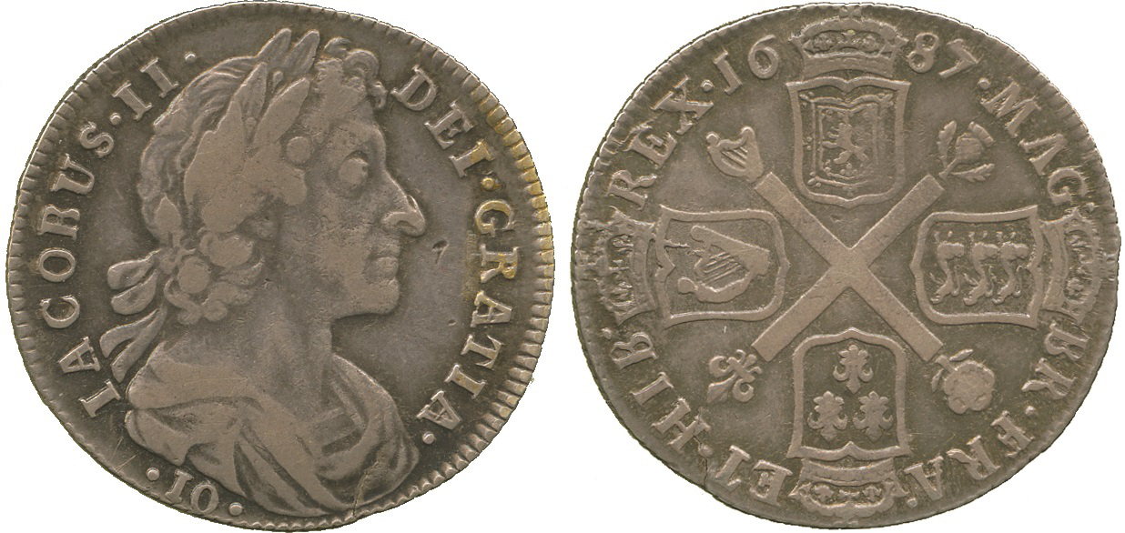 Scotland, James VII, Ten Shillings, 1687 | Baldwin's