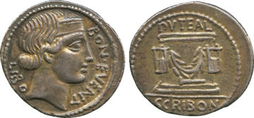 Scribonius, Silver Denarius | Baldwin's