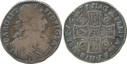 Scotland, Charles II, Merk, 1673 | Baldwin's