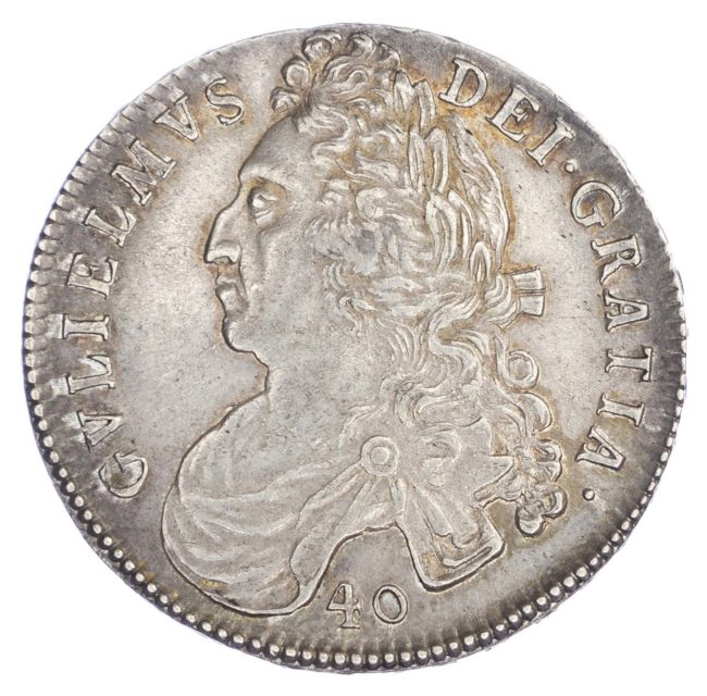 Scotland, William II, Forty Shillings, 1695 | Baldwin's