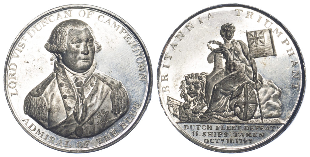 George III, Lord Viscount Duncan, Medal, 1797 | Baldwin's