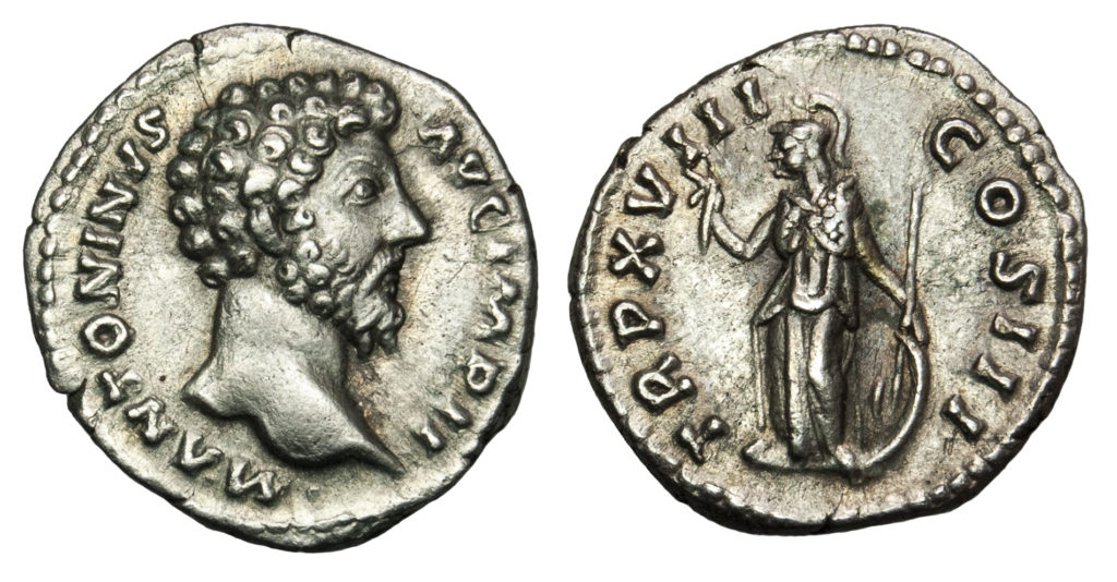 Marcus Aurelius, Silver Denarius | Baldwin's