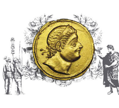 Constantine the Great, Gold Solidus (326-330 AD) | Baldwin's