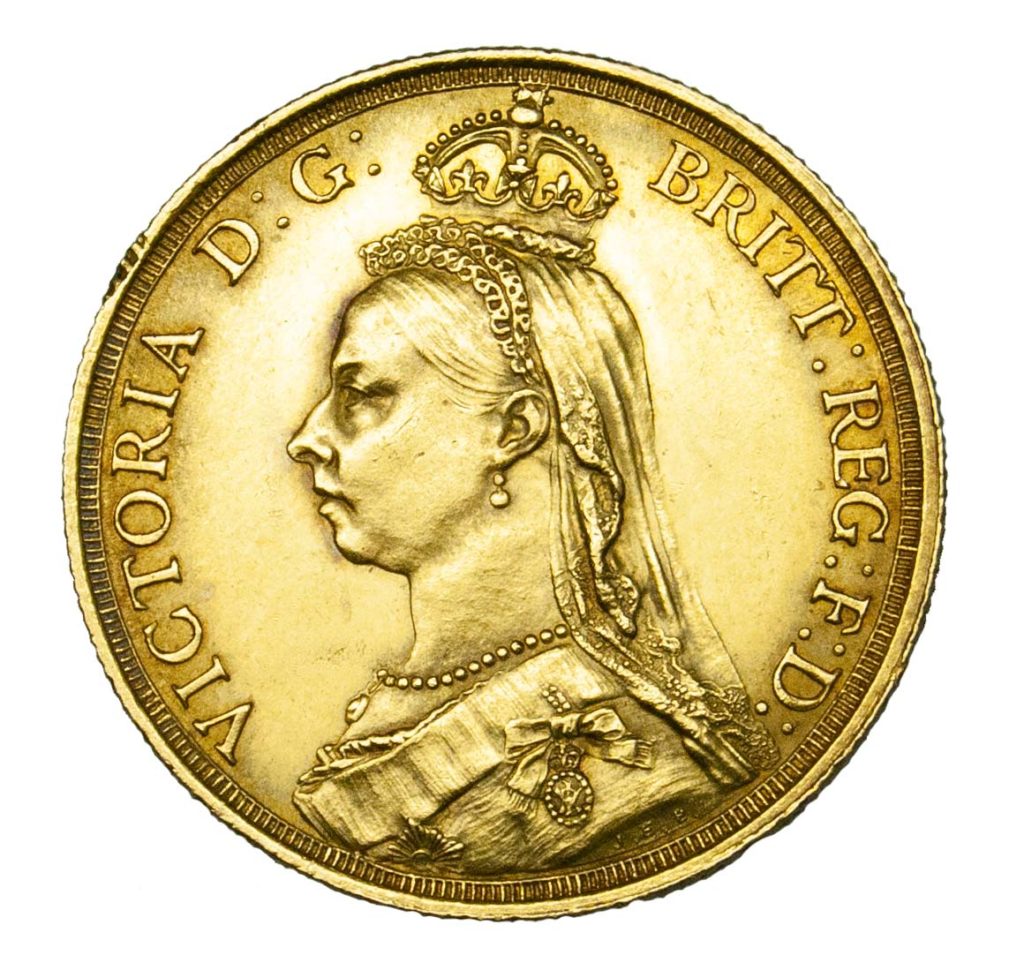 Victoria 1887 Gold Two Pounds | Baldwin's