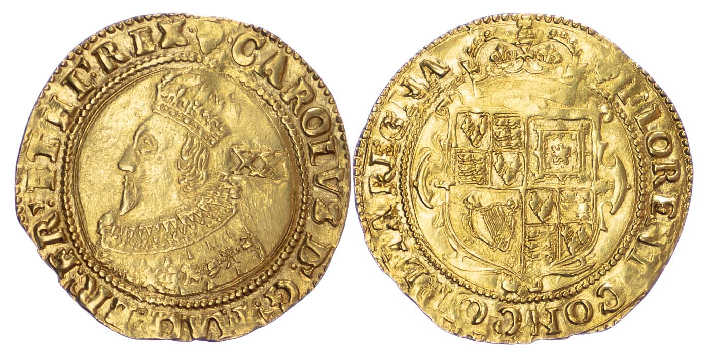 Gold coins of King Charles I | Baldwin's