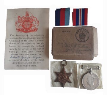 A WW2 Convoy Casualty Group to Leading Seaman Robert George Wynes ...