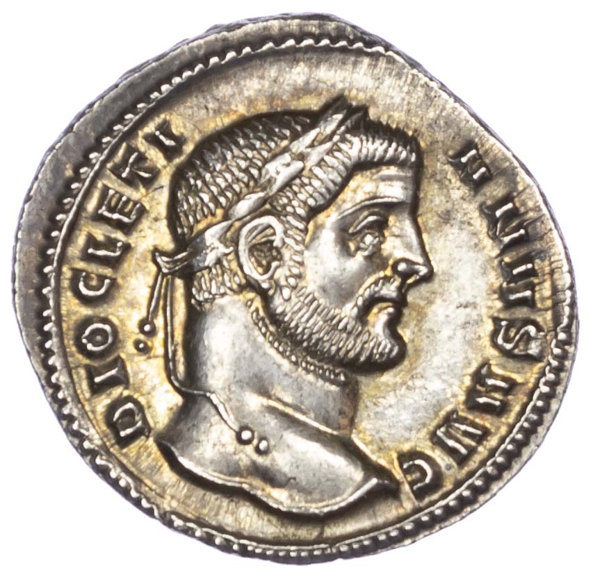 Diocletian, Silver Argenteus | Baldwin's