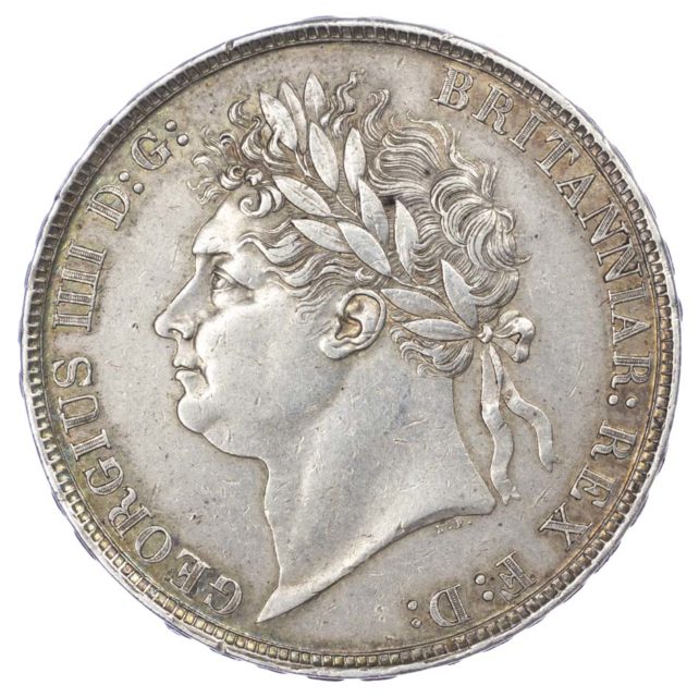 George IV (1820-1820), 1822 Crown, Tertio | Baldwin's