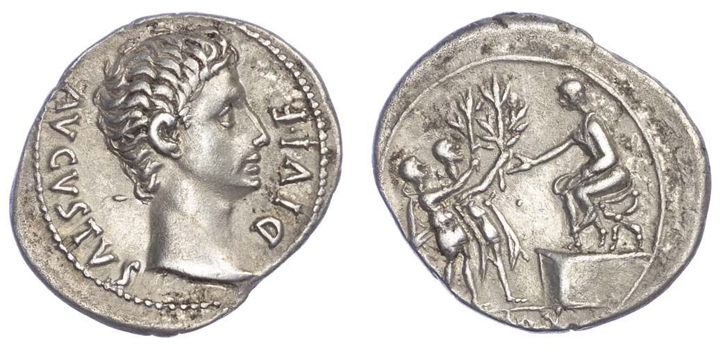 Augustus, Silver Denarius | Baldwin's