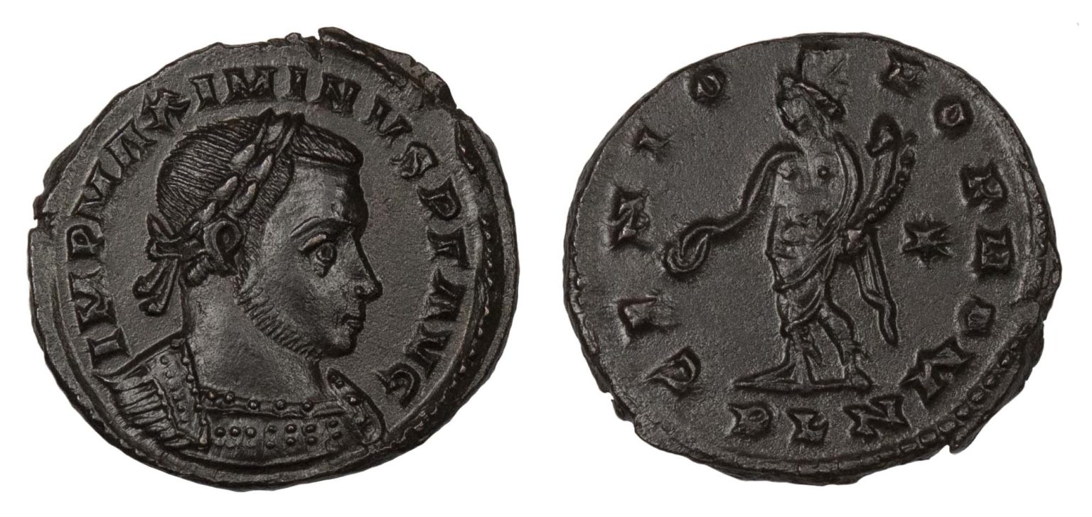 Maximinus II, Bronze Follis | Baldwin's