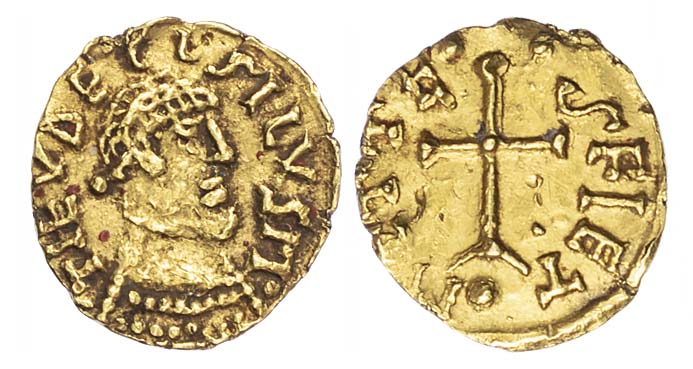 Merovingian Coin from the Collection of Abbot Jobal | Baldwin's