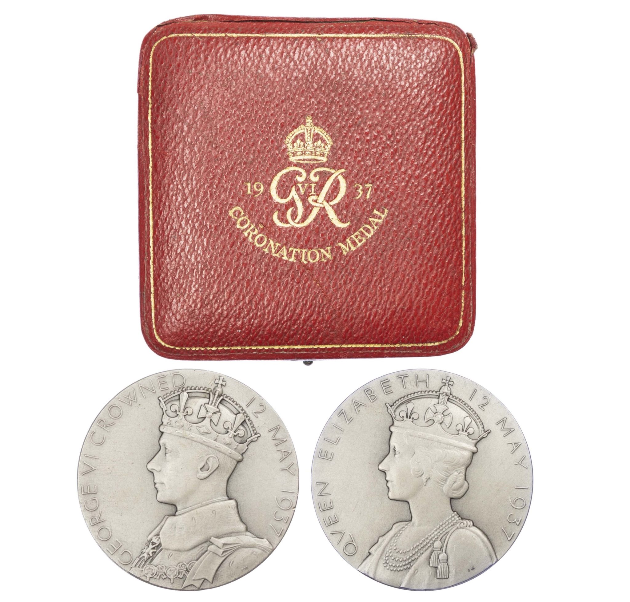 George VI, Coronation, Silver medal 1937 | Baldwin's