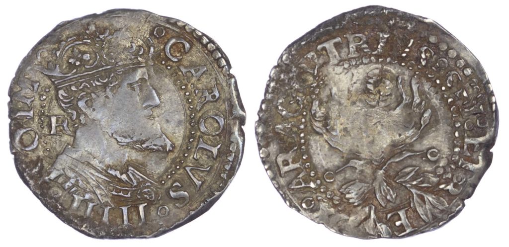 Italy, Naples, Charles V (1516-1556 AD), silver Carlino | Baldwin's