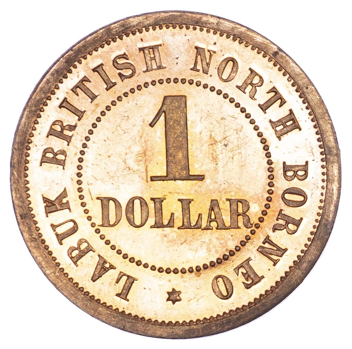 Malaysia, British North Borneo, Labuk, copper Proof 1 Dollar | Baldwin's Malaysia, British North Borneo, Labuk, copper Proof 1 Dollar | Baldwin's