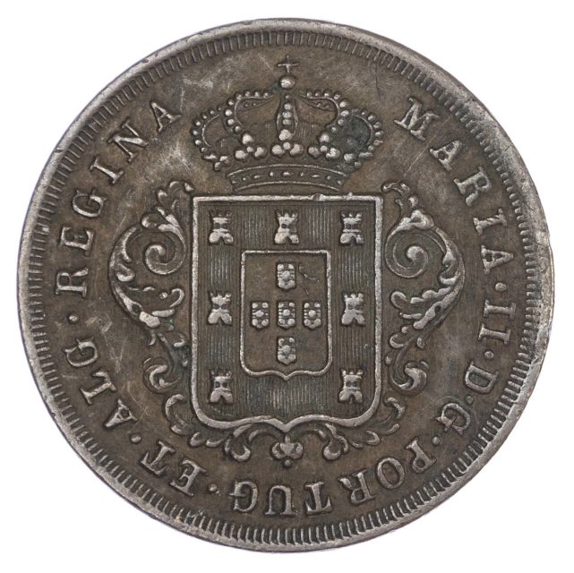 Portugal, Maria II (1834-53), copper 10 Reis, 1842, Madeira | Baldwin's