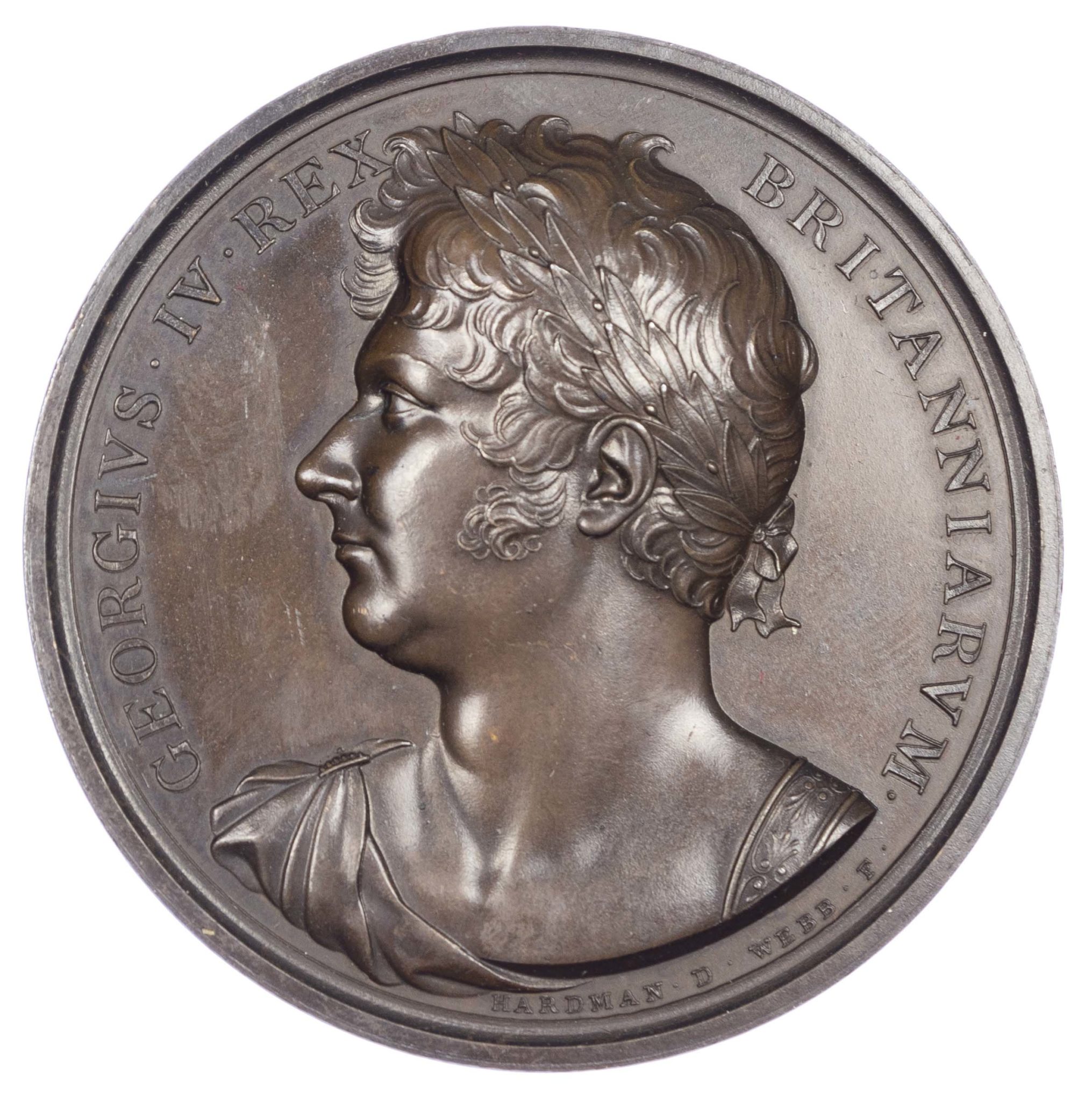 George IV, Coronation 1821, AE medal | Baldwin's