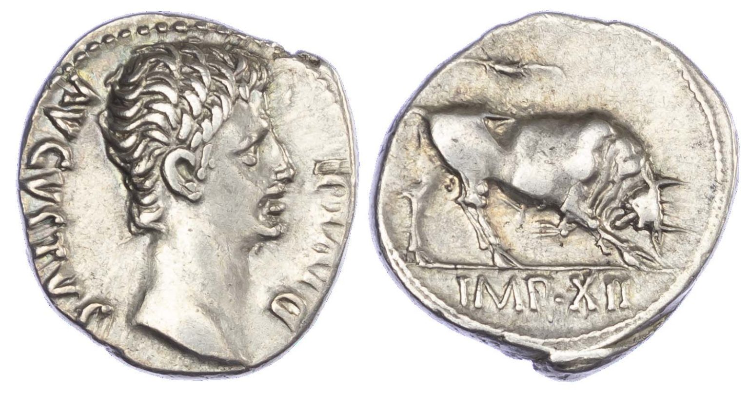 Augustus, Silver Denarius | Baldwin's