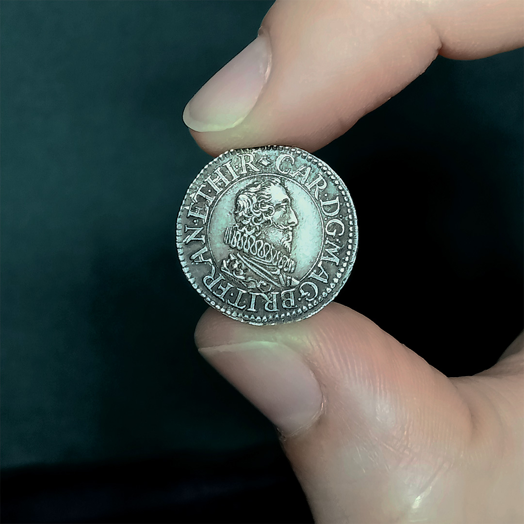 The Nicholas Briot pattern Halfgroat of Charles I | Baldwin's