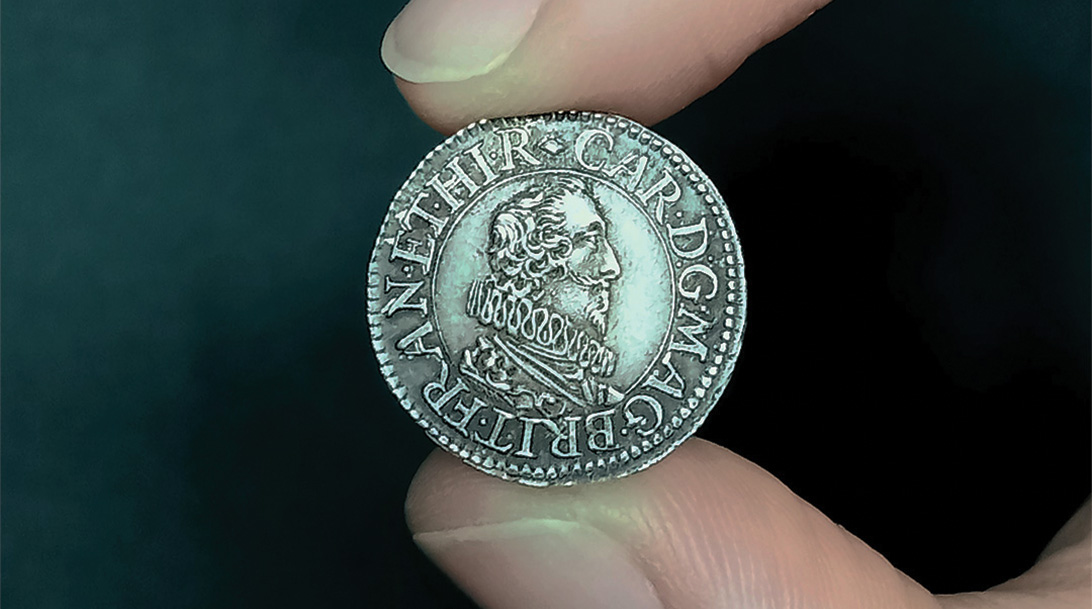 The Nicholas Briot pattern Halfgroat of Charles I | Baldwin's