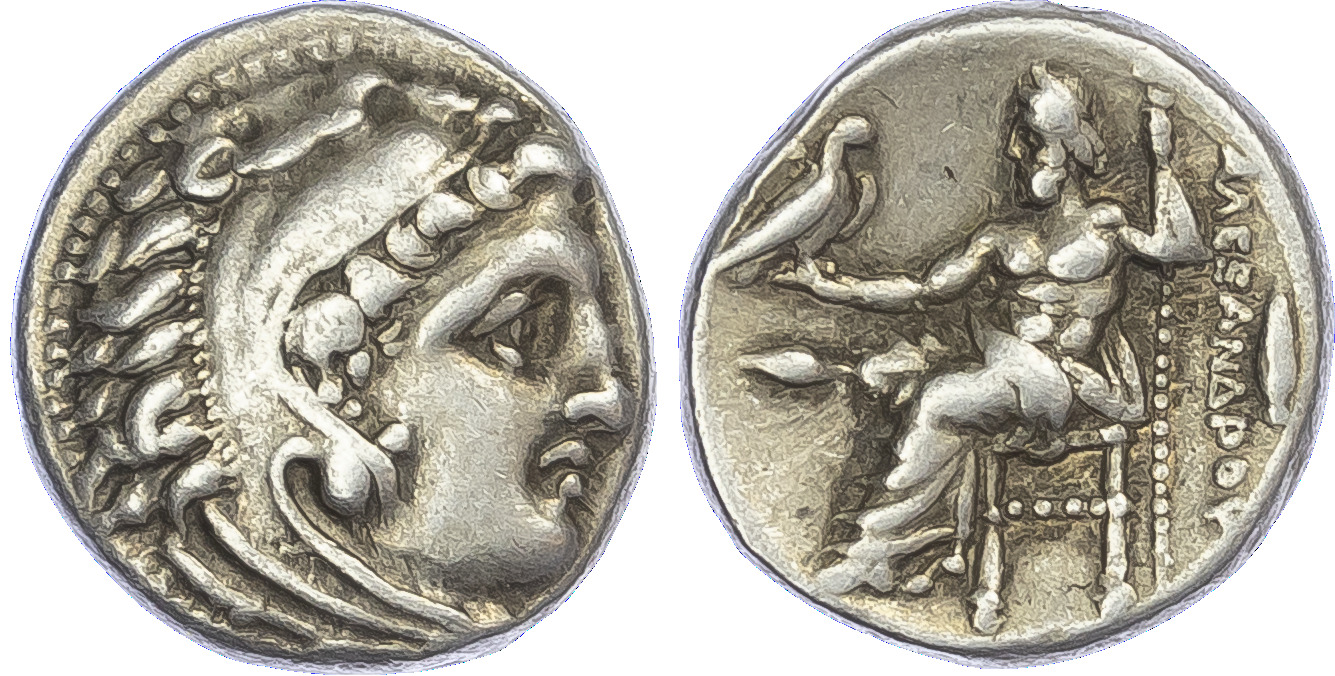 Alexander the Great, Silver Drachm | Baldwin's