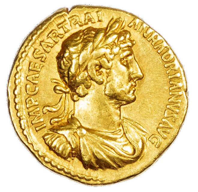Hadrian, Gold Aureus | Baldwin's