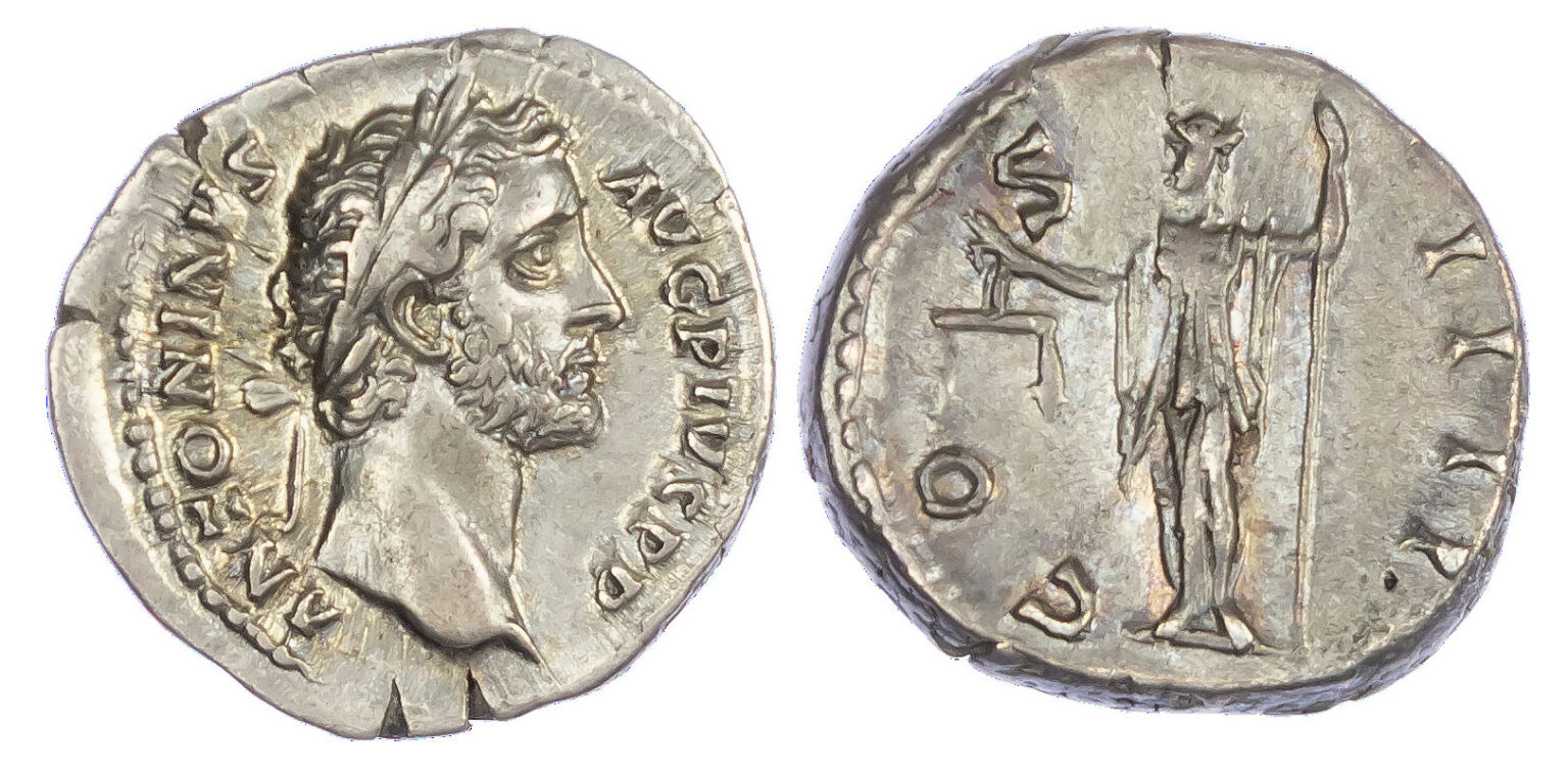 Antoninus Pius, Silver Denarius | Baldwin's