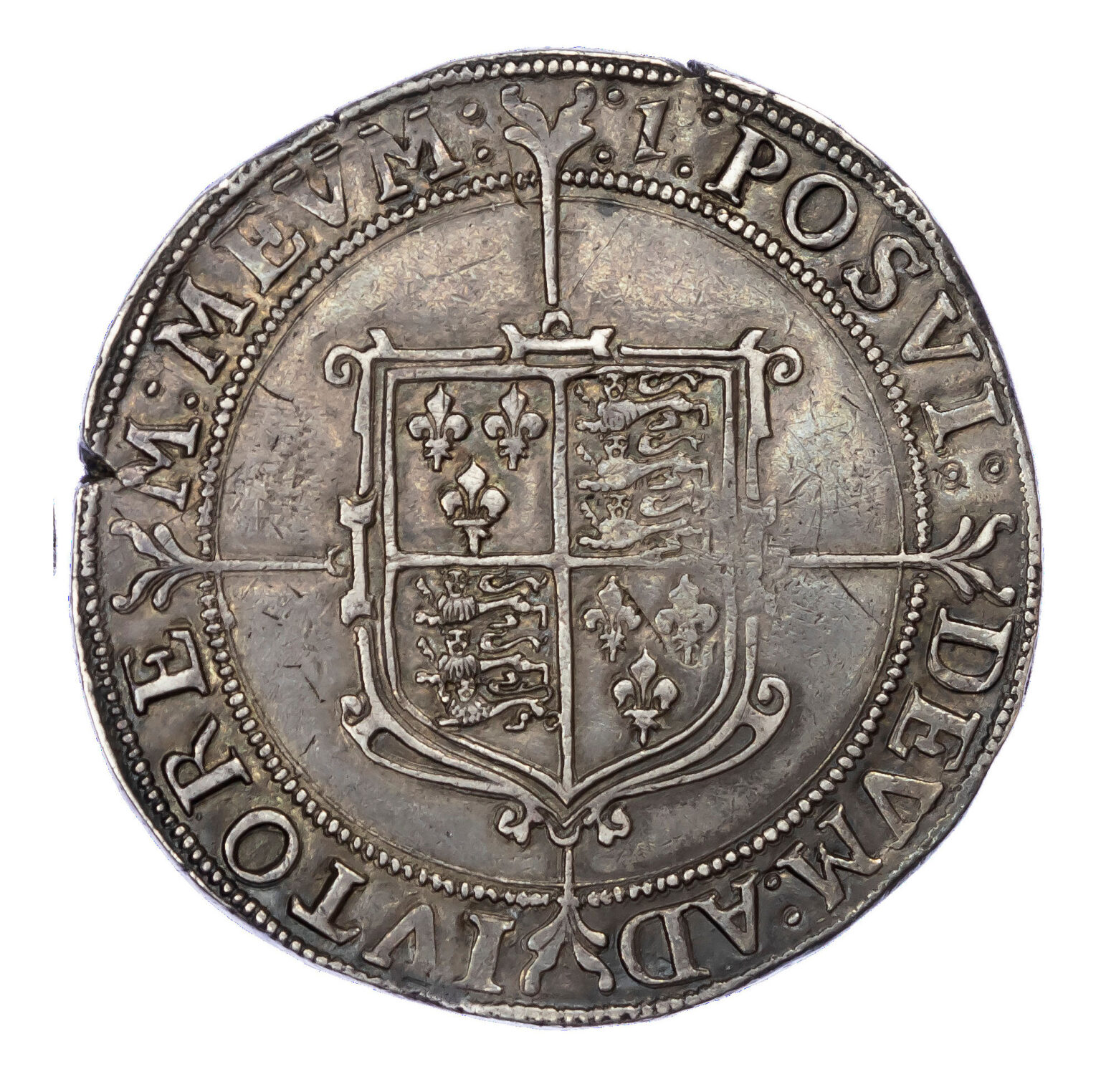 Elizabeth I (1558-1603), Crown, Seventh issue, Mintmark 1 | Baldwin's