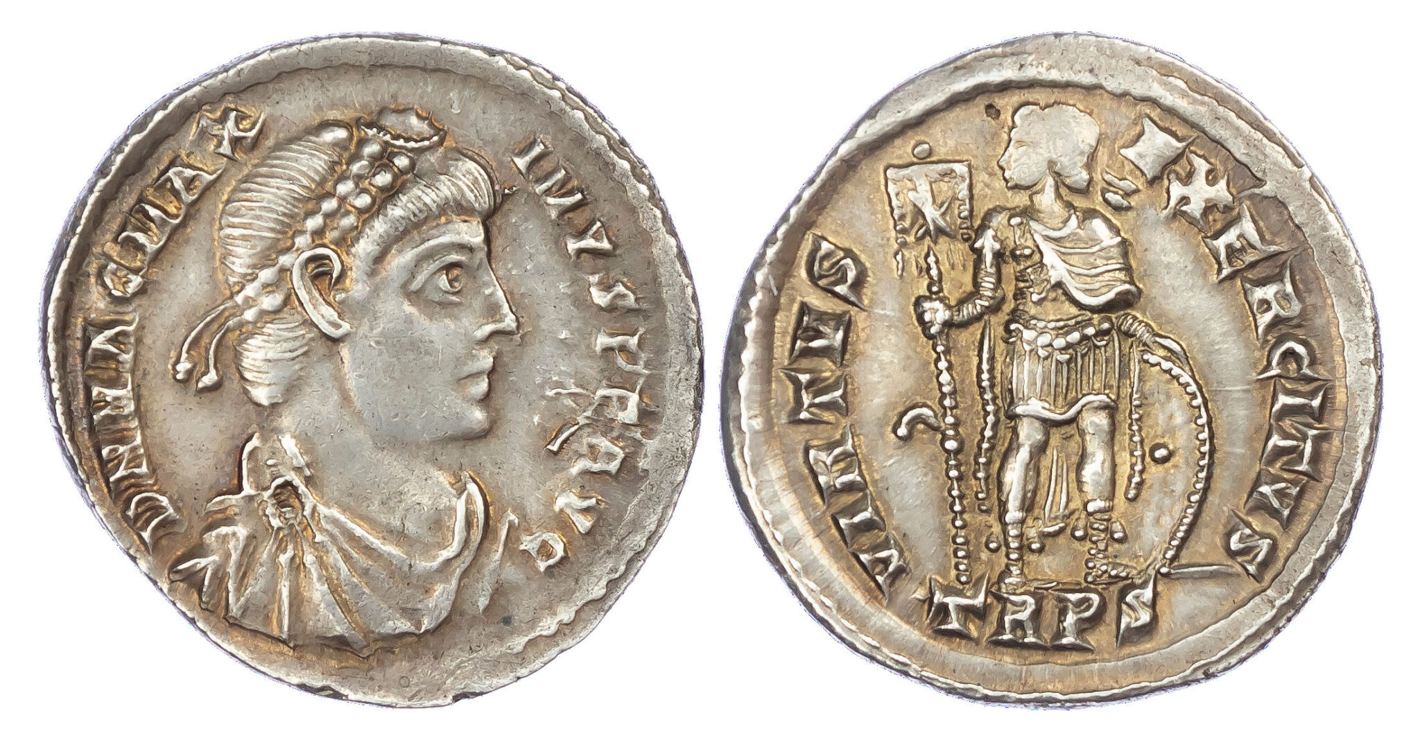 Magnus Maximus, Silver Miliarense | Baldwin's