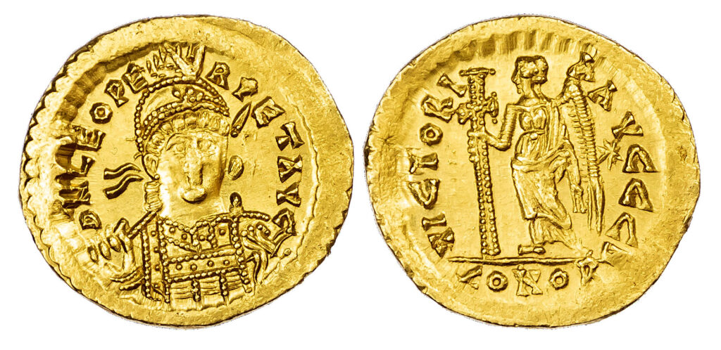 Leo I, Gold Solidus | Baldwin's