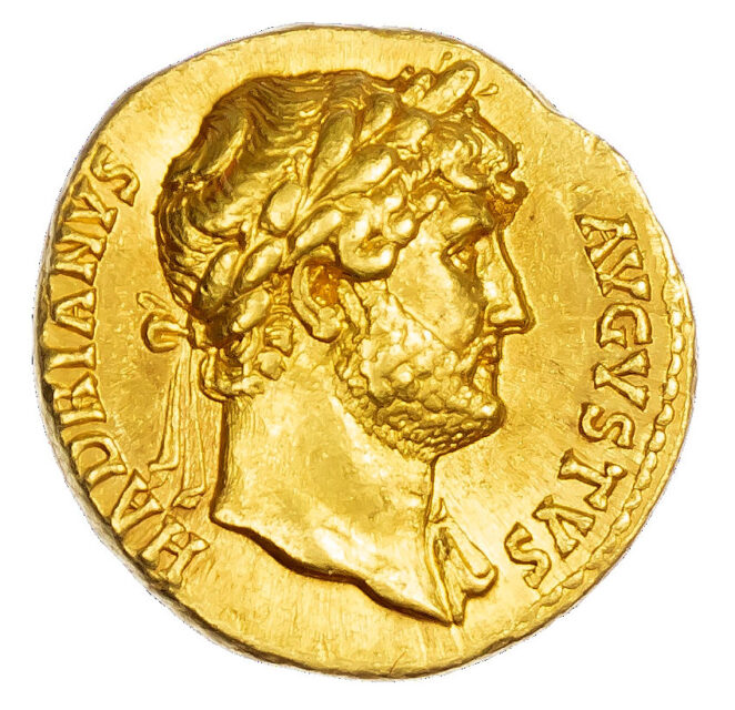 Hadrian, Gold Aureus | Baldwin's