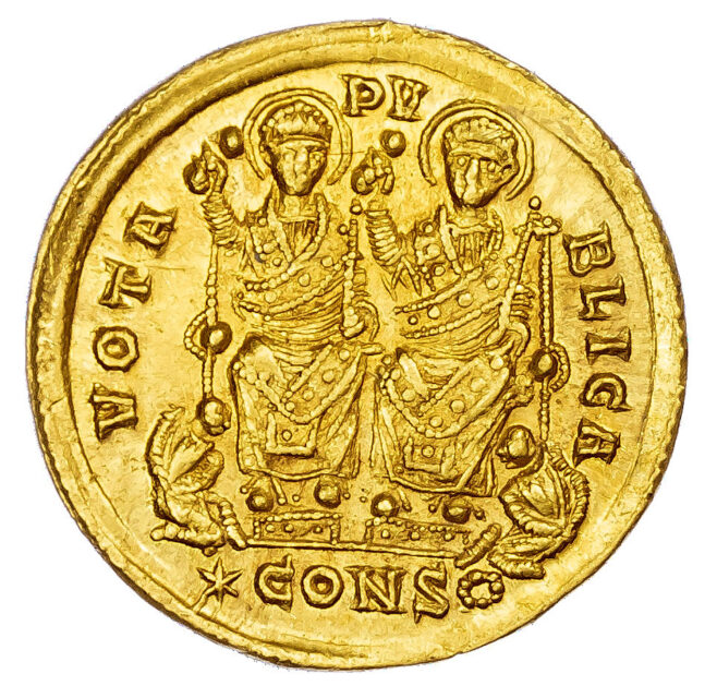 Valens, Gold Solidus | Baldwin's