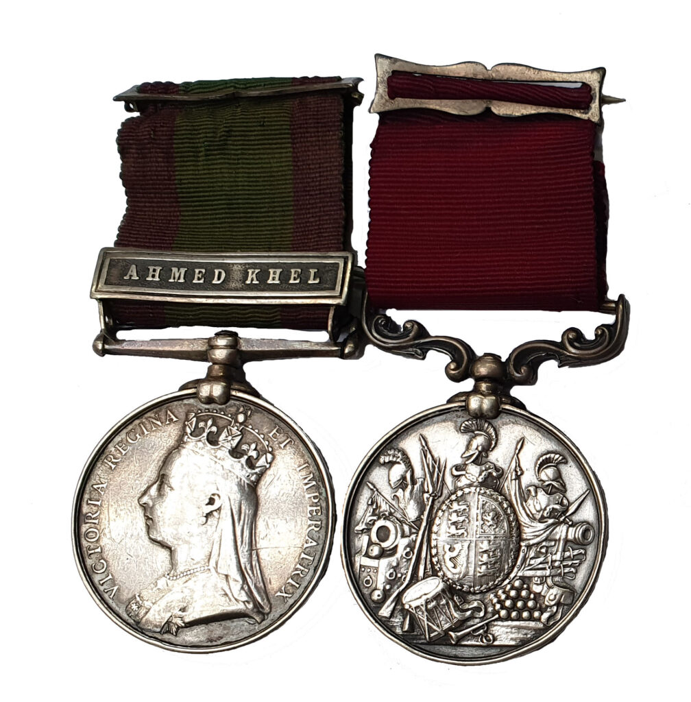 Afghanistan, Long Service Pair awarded to Corporal Thomas Harwood ...