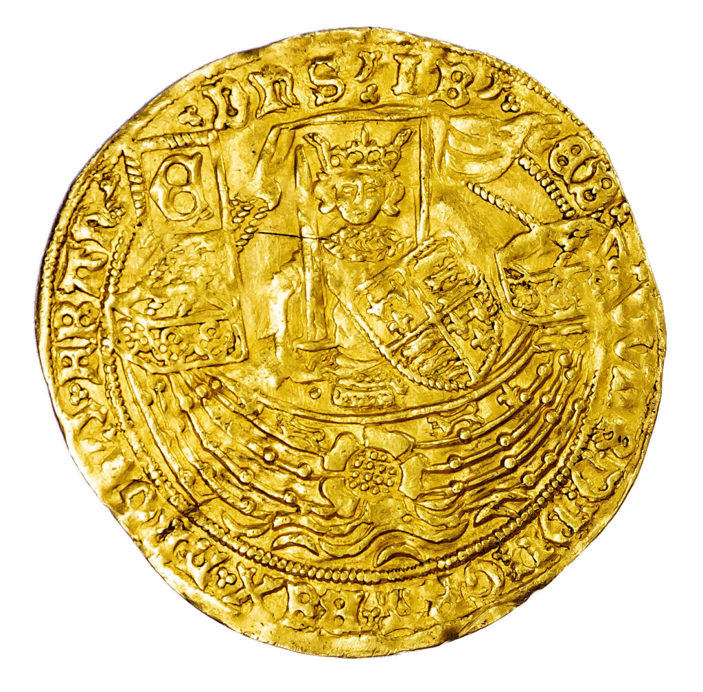 Edward IV (1461-70), First reign, Flemish imitation Ryal/Rose-noble ...