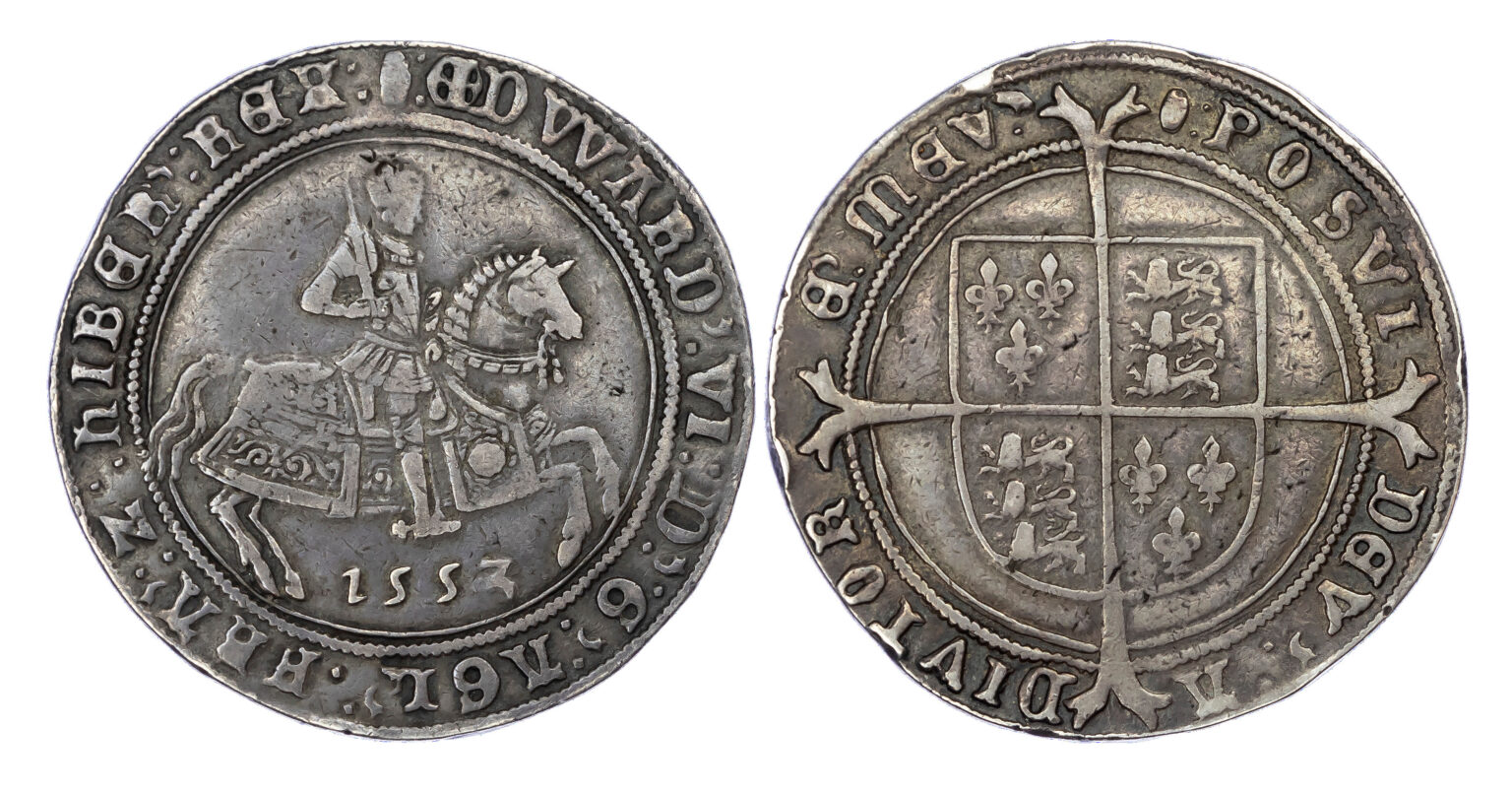 Edward VI (1547-53), Crown, Fine Silver Issue, 1553/2, Third period ...