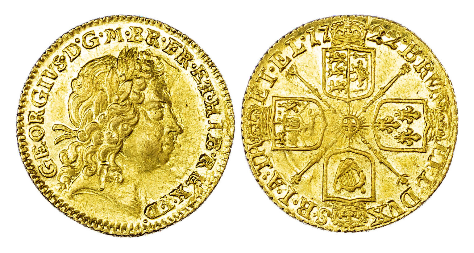 George I (1714-27), Half-Guinea, 1722 | Baldwin's