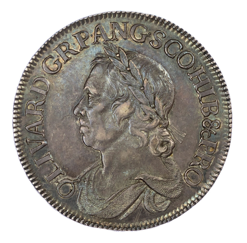Oliver Cromwell (1656-58), Crown, 1658/7 | Baldwin's
