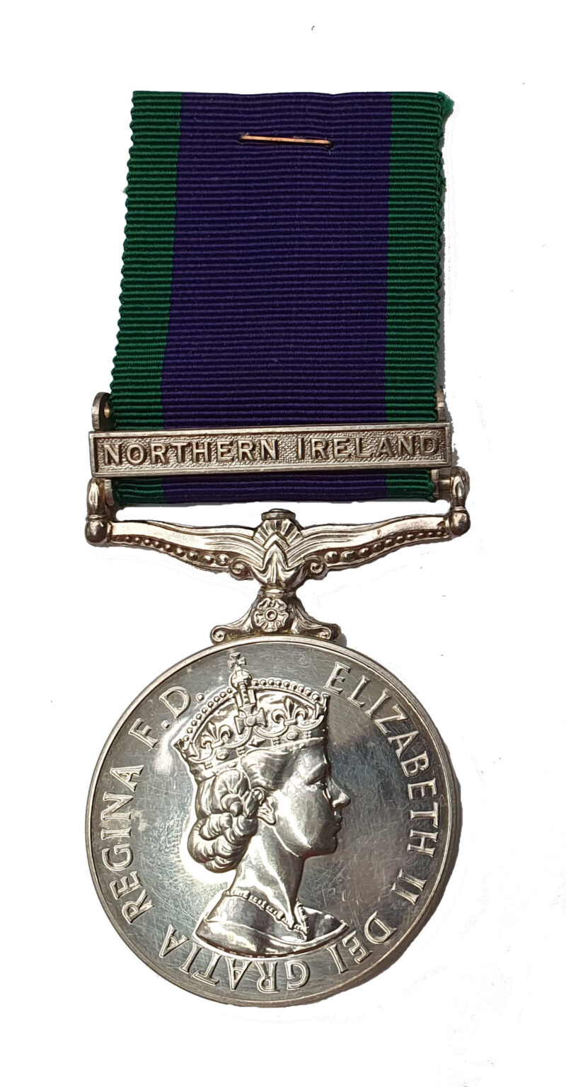 General Service Medal 1962-2007, one clasp, Northern Ireland awarded to ...