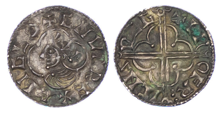 Canute (1016-35), Penny, Quatrefoil type (c.1017-23), Southwark | Baldwin's