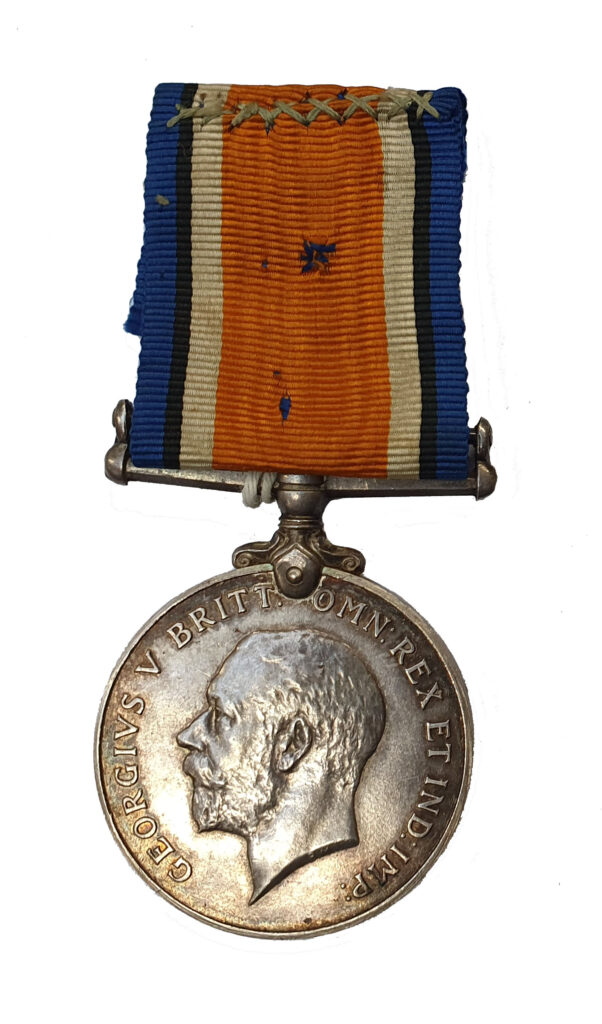 A British War Medal awarded to Captain (Later Acting Lieutenant Colonel) Sydney Charles Kerridge ...