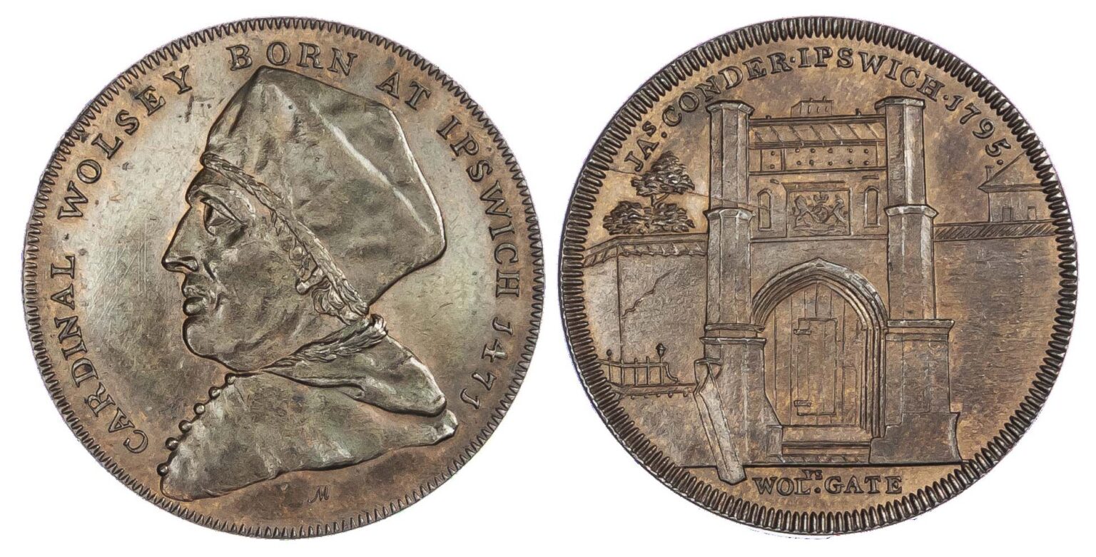 Ipswich, James Conder (leather‑cutter, linen‑draper), an impression in ...