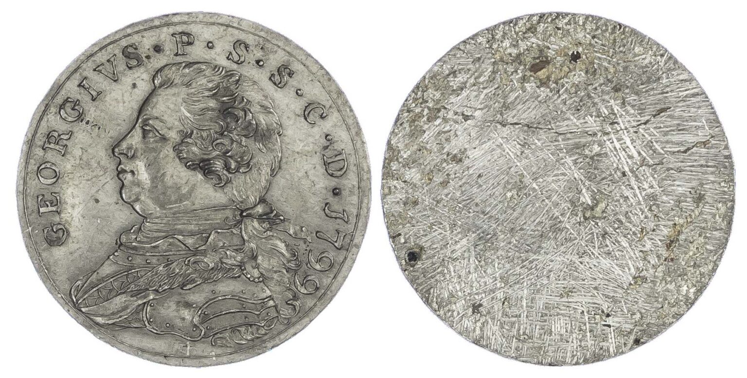 Ayr, William Fullarton, uniface die trial for the Restrike Pattern ...