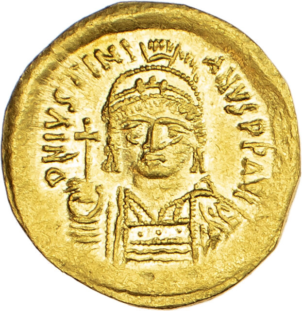 Justinian, Gold Solidus | Baldwin's